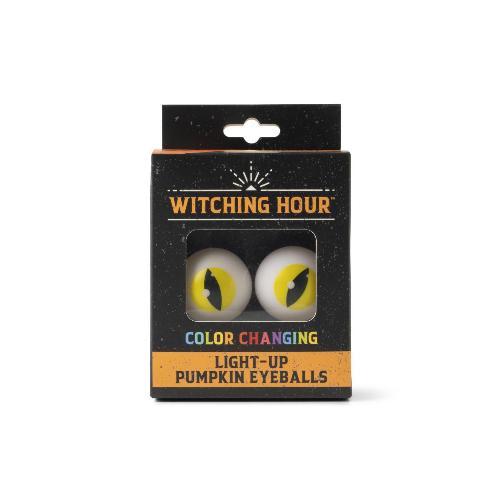 Halloween Witching Hour Light-Up Pumpkin Eyeballs – Golden Gait Mercantile
