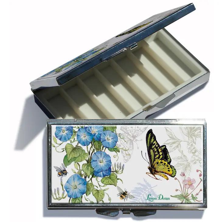 Pill Box | Butterfly – Golden Gait Mercantile