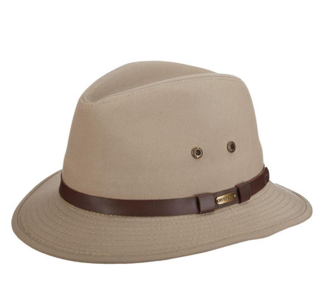 Stetson Gable Sun Safari Hat| Khaki – Golden Gait Mercantile