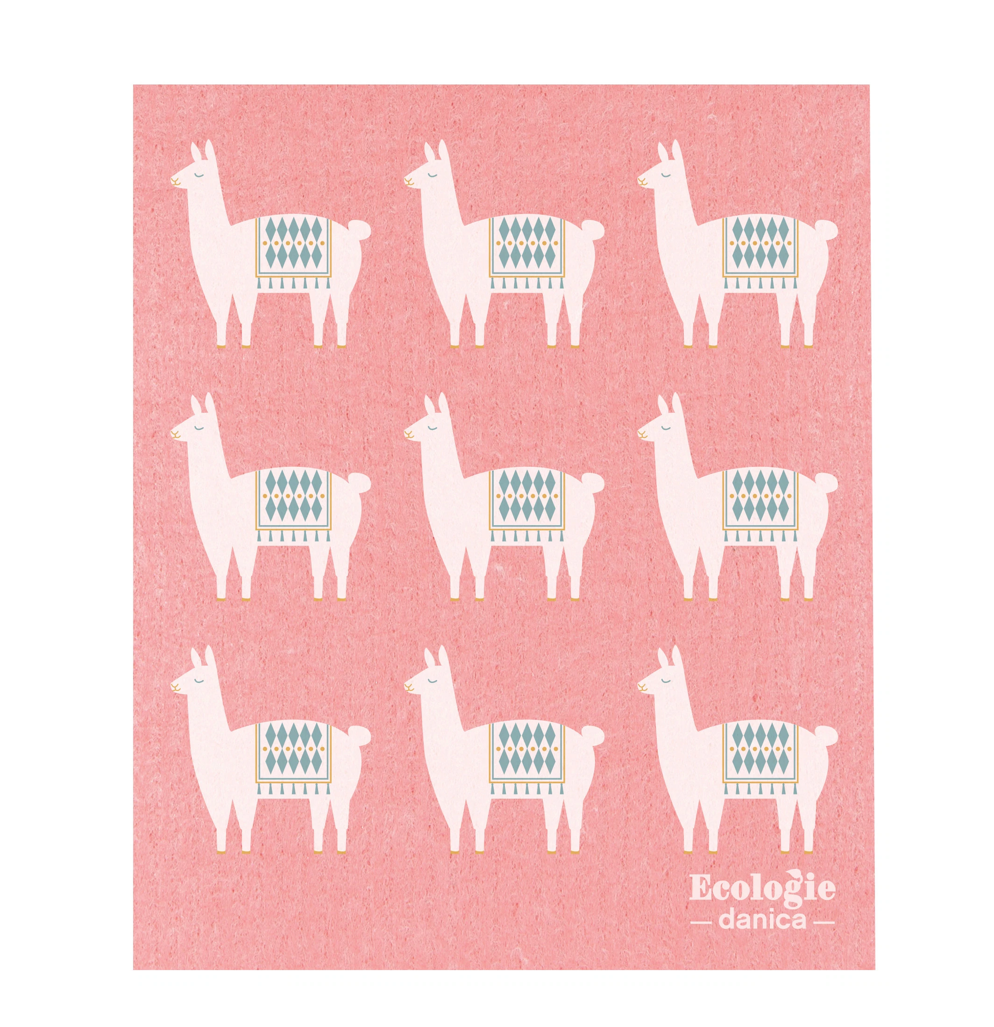 Swedish Sponge Cloth | Lupe Llama – Golden Gait Mercantile