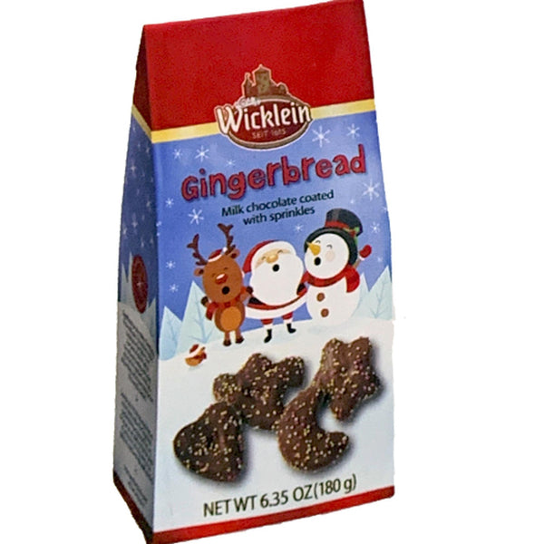 Wicklein Milk Chocolate Gingerbread with Sprinkles - Golden Gait Mercantile