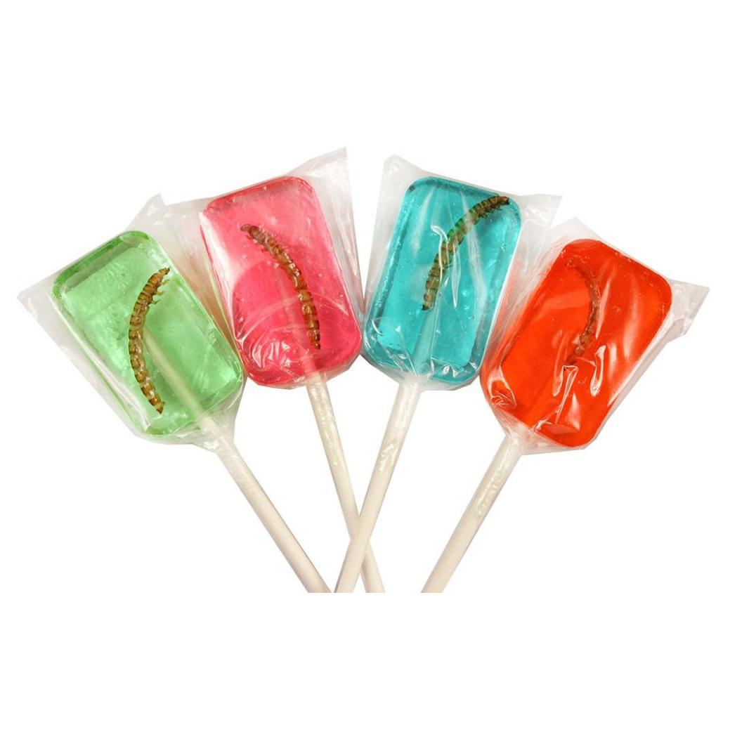 Worm Lollipop – Golden Gait Mercantile